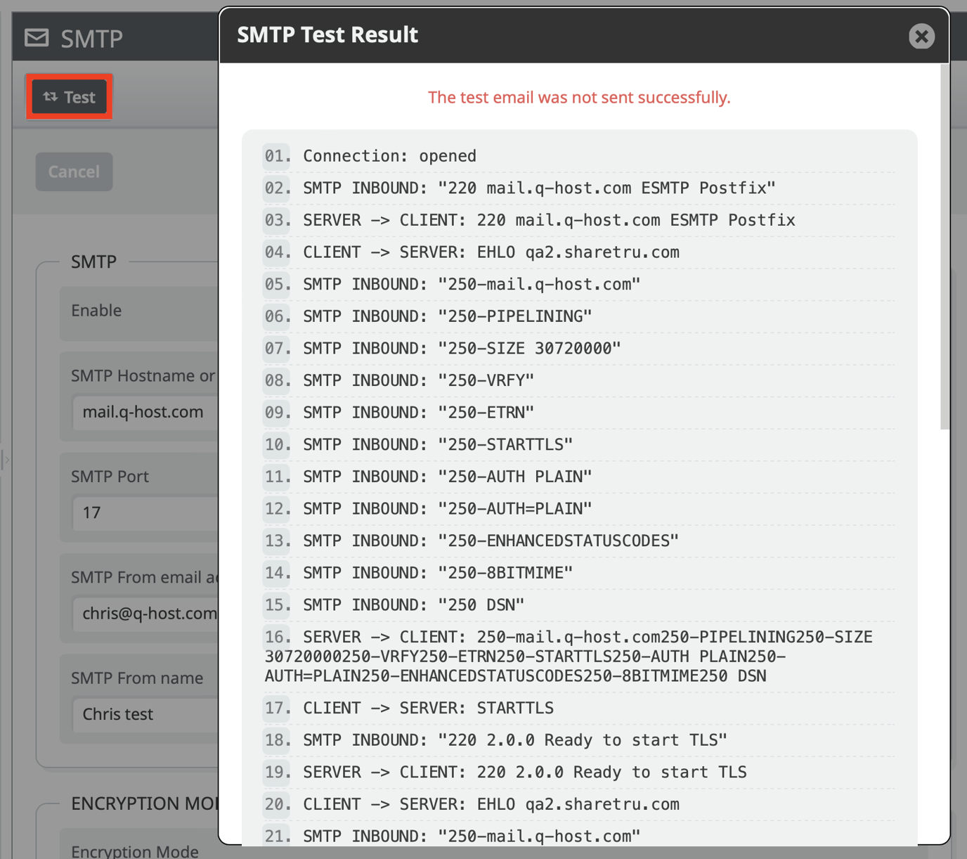 Custom SMTP Integration