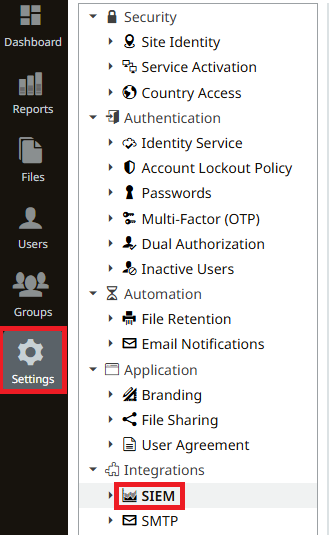 SIEM Integration Help